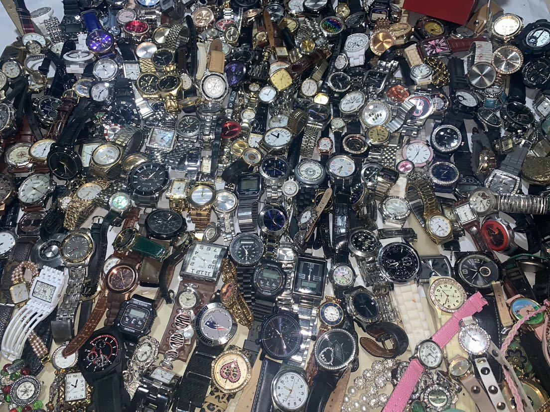豪華 大量 1円 腕時計 まとめ セット 330本 OMEGA 多数 SEIKO CITIZEN CACIO オメガ セイコー ダンヒル ...