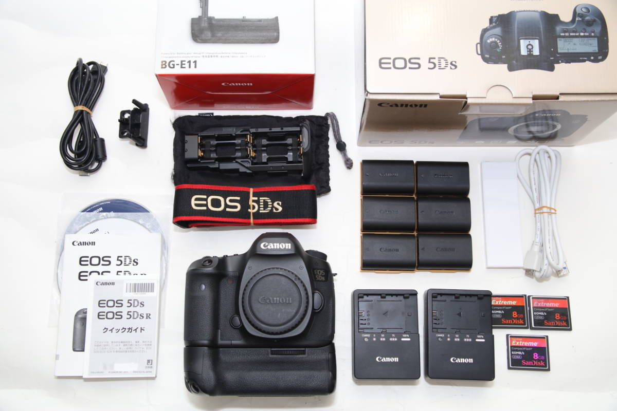 Canon EOS 5Ds + BG-E11 キャノン デジタル 一眼レフ カメラ 付属品多数(キヤノン)｜売買されたオークション情報、yahooの商品情報をアーカイブ公開 - オークファン ...