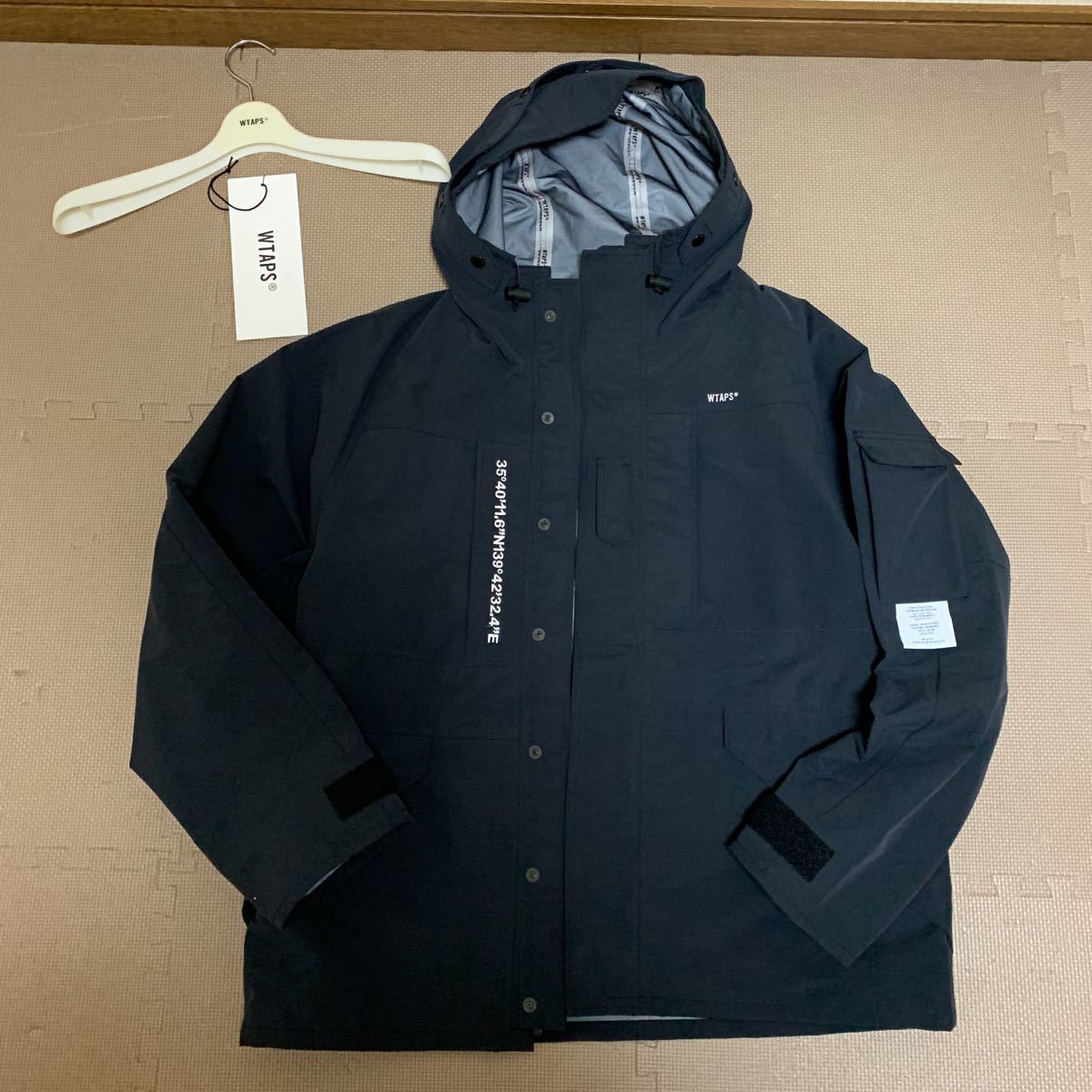 WTAPS SHERPA / JACKET. NYLON. TAFFETA. 3LAYER 19AW ダブルタップス シェルパ ブラック Lサイズ(ジャンパー、ブルゾン)｜売買された ...