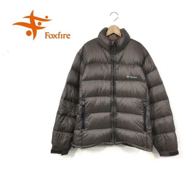 D175-M Foxfire フォックスファイヤー ダウンジャケット size L ブラウン 茶 軽量 中綿 アウトドア メンズ(男性用)｜売買されたオークション情報、yahooの商品情報を ...