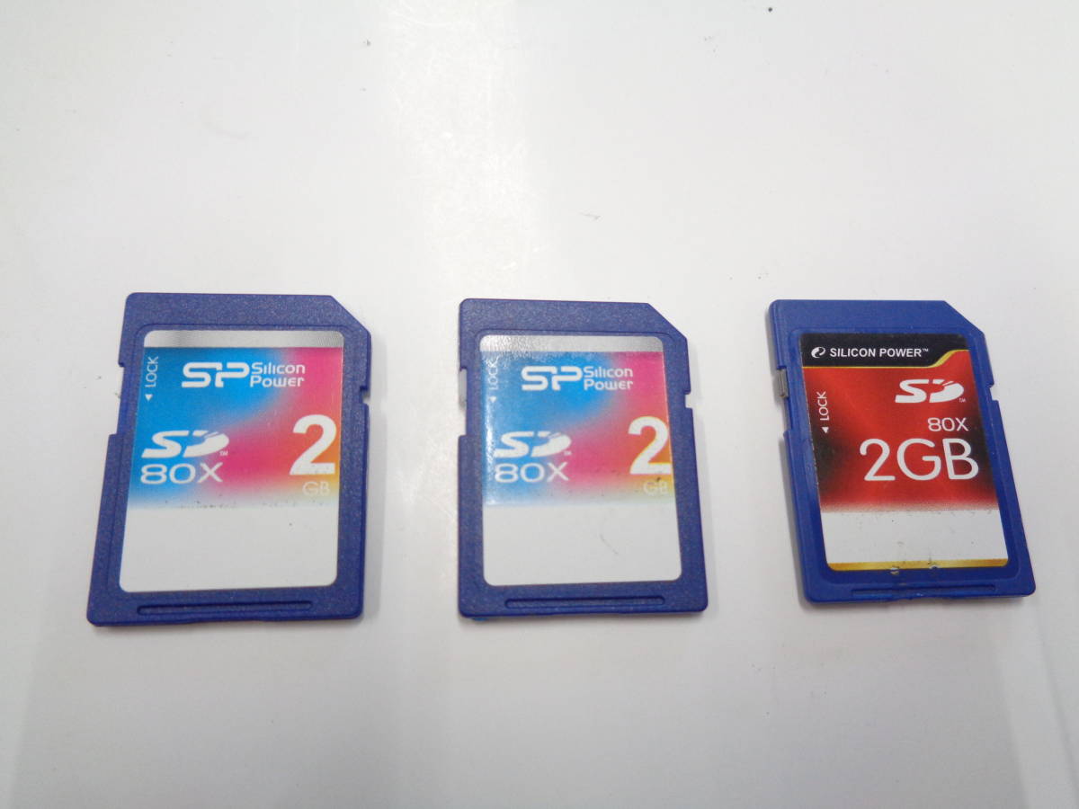 1円 SILICON POWER SDメモリーカード SD 2GB 80X 3枚セット(2GB)｜売買されたオークション情報、yahooの商品情報をアーカイブ公開 - オークファン ...
