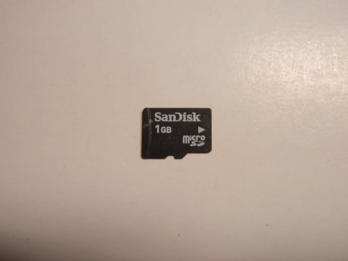 1GB micro SD カード SanDisk(1GB)｜売買されたオークション情報、yahooの商品情報をアーカイブ公開 - オークファン（aucfan.com）