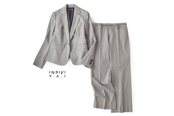 極上 INDIVIインディヴィヴァイ10万 40size/11号 パンツスーツQ031(パンツスーツ一般)｜売買されたオークション情報、yahooの商品情報をアーカイブ公開 - オークファン ...