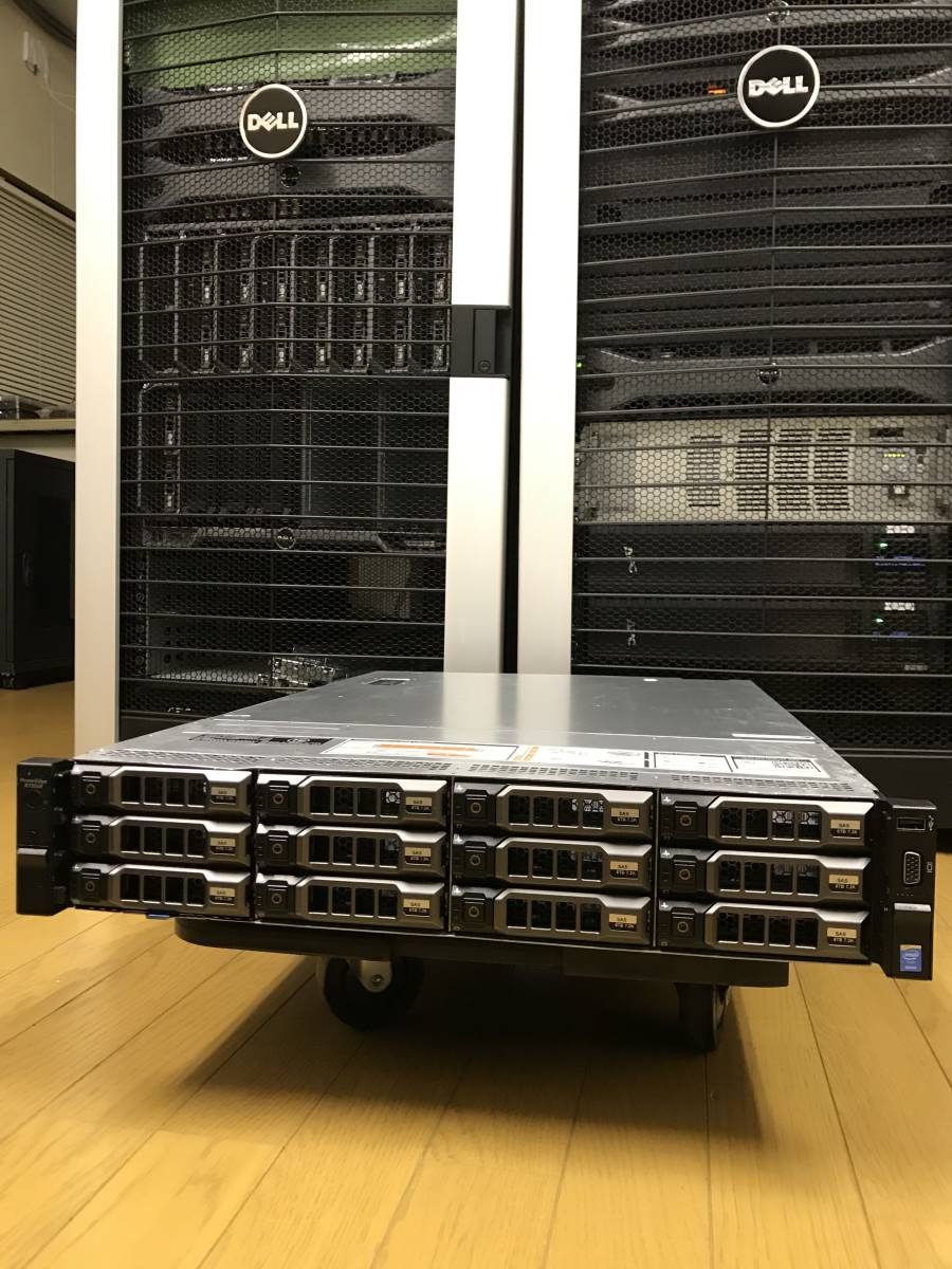 DELL POWEREDGE R730xd XEON E5-2630Lv3@1.8G x2/ 128GB/ HDD6TB x12 ...
