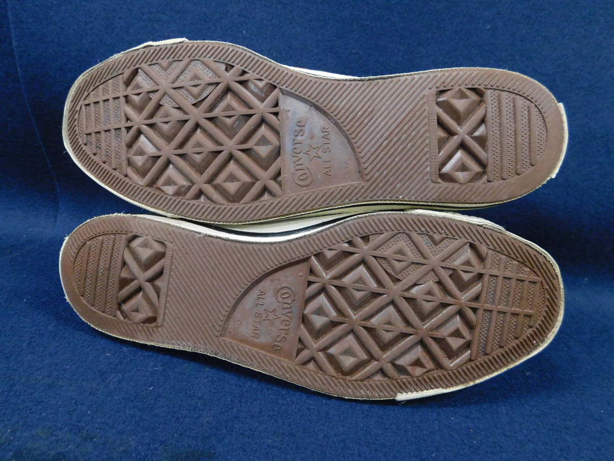 T02-0108 USA製 90年代 CONVERSE ALL STAR コンバース オールスター レザー MADE in USA ...