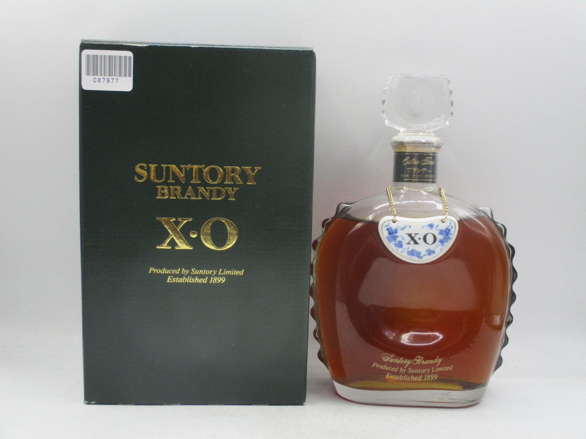 同梱OK商品 SUNTORY BRANDY XO EXTRA FINE サントリー ブランデー エクストラ ファイン 箱入 古酒 700ml 40% C87977(ブランデー)｜売買された ...