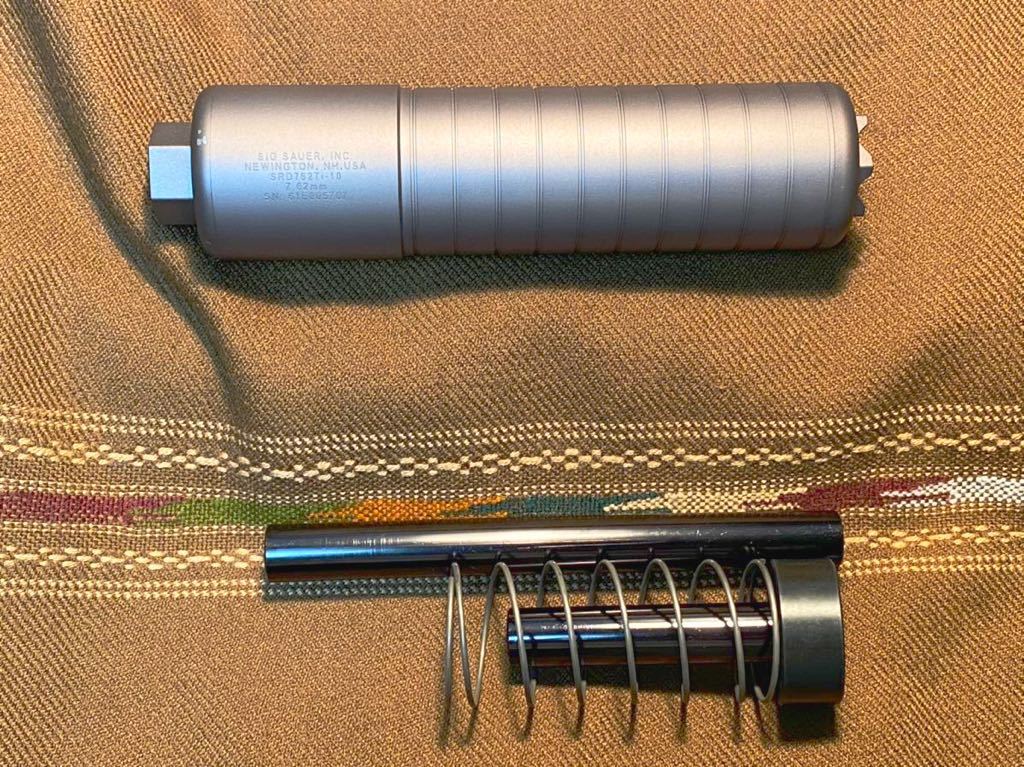 訳あり SIG MCX SRD762Ti サイレンサー サプレッサー トレーサー対応 Virtus LVAW ストック cag rattler ...