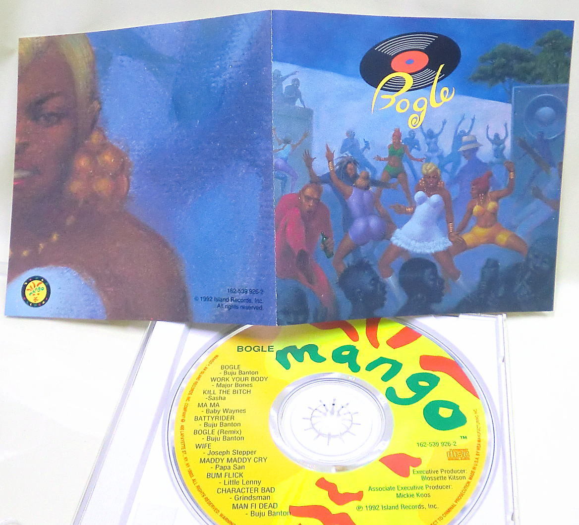 送料は複数 も無料 CD US盤 レゲエ オムニバス Bogle 生産終了 Buju Banton Major Bones Sasha ...