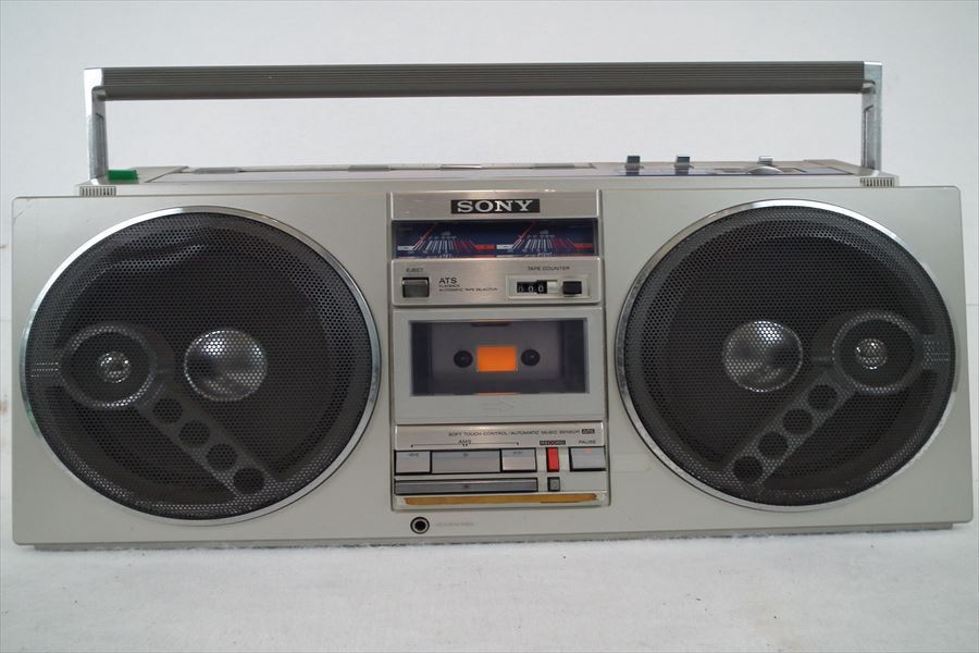 SONY ソニー CFS-77 ラジカセ レトロ カセットデッキ 210107H1051(ラジカセ)｜売買されたオークション情報、yahooの ...