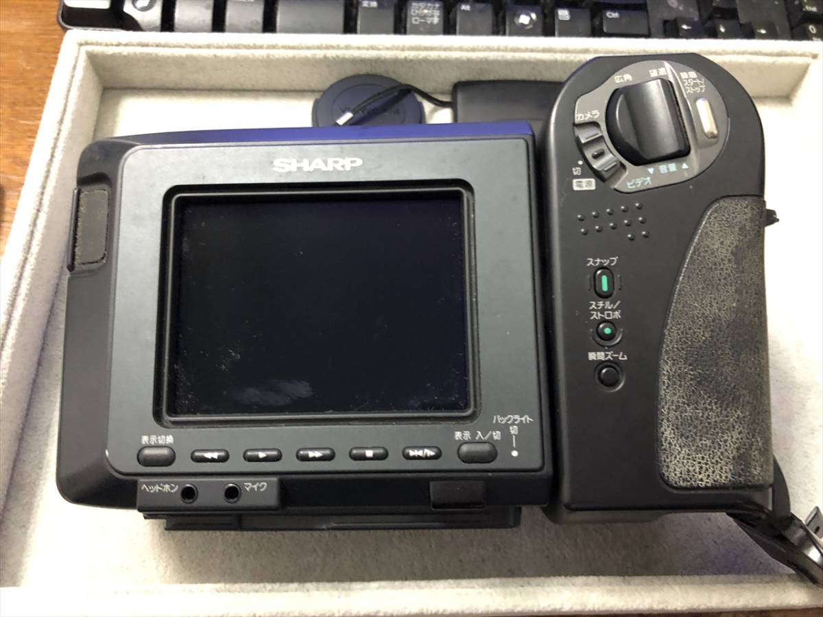 SHARP Hi8 VIEWCAM VL-HL-100 シャープ ビデオカメラ 祝2021キャンペーン(シャープ)｜売買されたオークション情報 ...