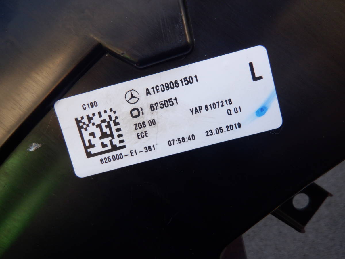 ベンツ純正 C190 AMG GT テールライト テールランプ 左側 A1909061501 21-1-18(テールライト)｜売買された ...