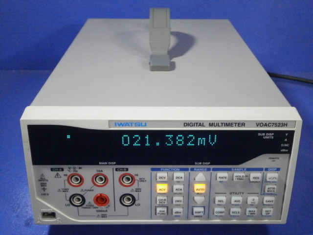 IWATSU VOAC7523H DIGITAL MULTIMETER(アマチュア無線)｜売買されたオークション情報、yahooの商品情報を ...