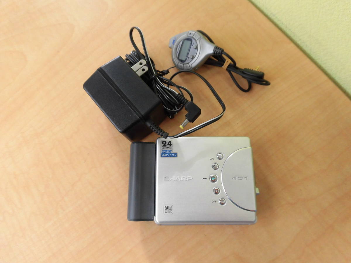SHARP シャープ MDヘッドホンプレーヤー MD-SS401-S(再生専用)｜売買されたオークション情報、yahooの商品情報をアーカイブ公開 - オークファン（aucfan.com）