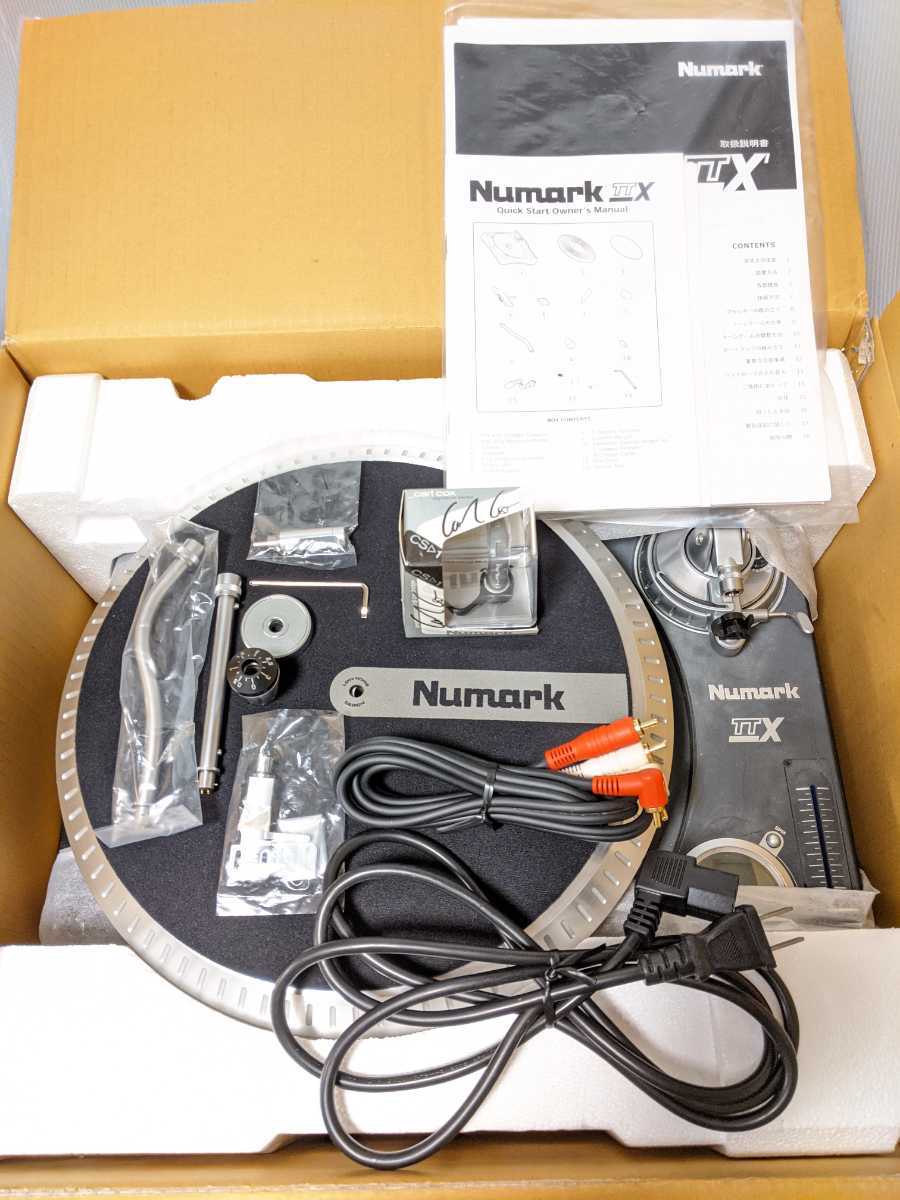 元箱付き Numark TTX PREMIUM TURNTABLE Y20210301-0825-01(ターンテーブル)｜売買された ...