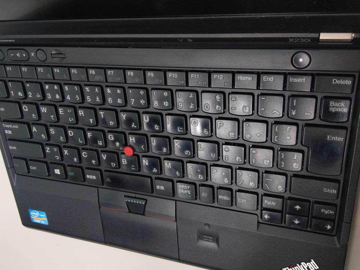 OSなし Lenovo ThinkPad X230i 2306-9FJ /i3-3120M/4GB/500GB/無線LAN/12.5型/AC ...