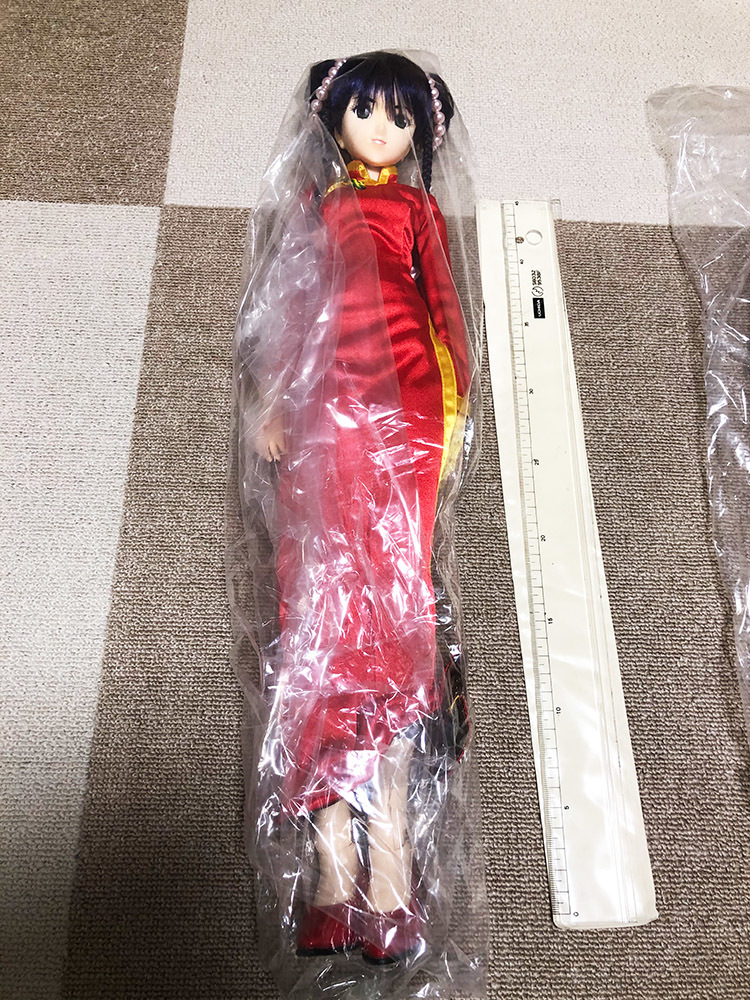 vmf50 マクロス リン ミンメイ 50cmフィギュア チャイナドレスセット 超時空要塞マクロス 愛 おぼえていますか やまと YAMATO(マクロス)｜売買されたオークション情報 ...