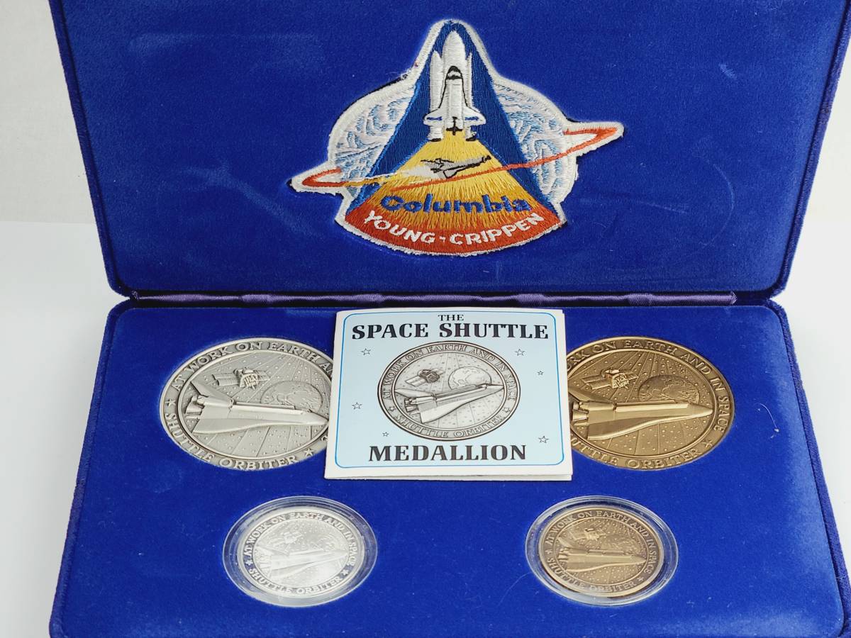 スペースシャトル コロンビア号 記念メダルセット THE SPACE SHUTTLE MEDALLION(銀)｜売買されたオークション情報 ...