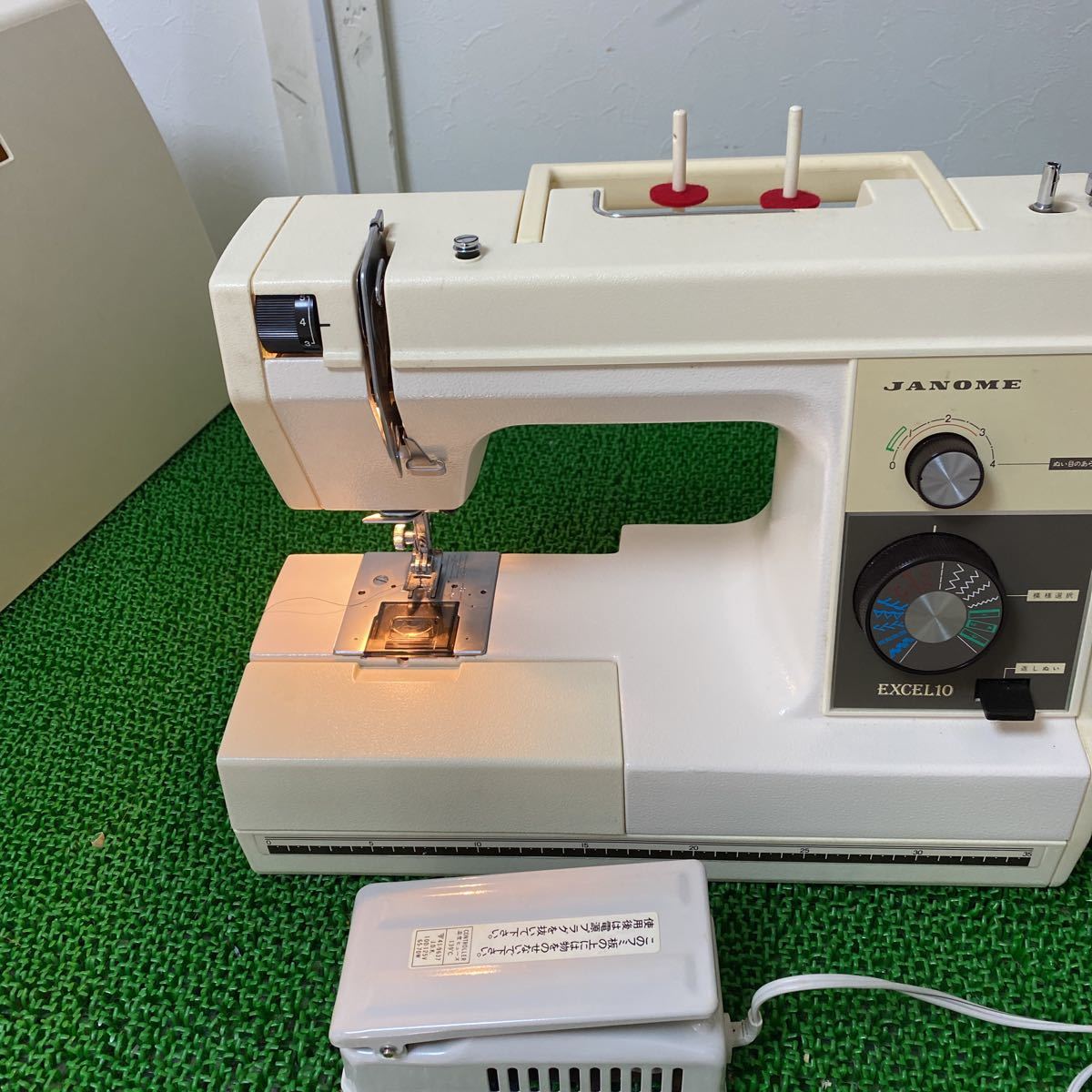 JANOME MODEL 630 EXCEL10 ジャノメ レトロ ミシン 通電動作済み(ジャノメ)｜売買されたオークション情報、yahooの ...