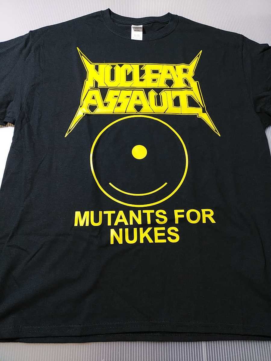 NUCLEAR ASSAULT Tシャツ mutants for nukes 黒XL / d.r.i. attitude adjustment ...
