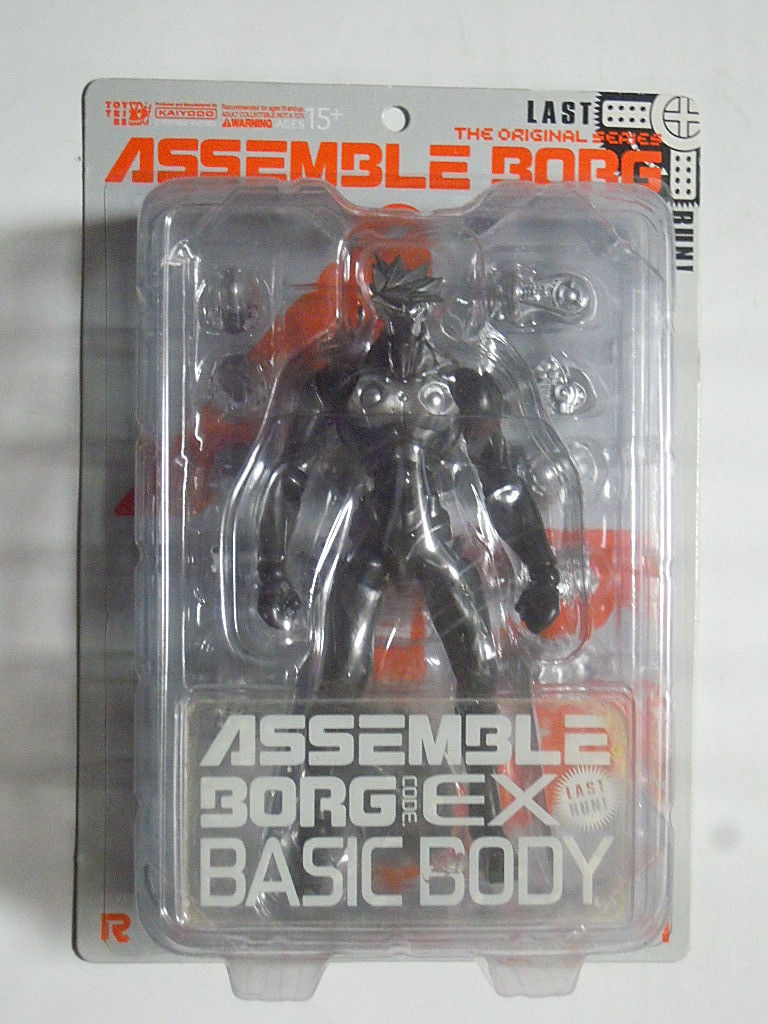 アッセンブルボーグASSEMBLE BORG:CODE.EX~LAST RUN BASIC BODY海洋堂フィギュア /素体+顔&ブレスト6種 ...