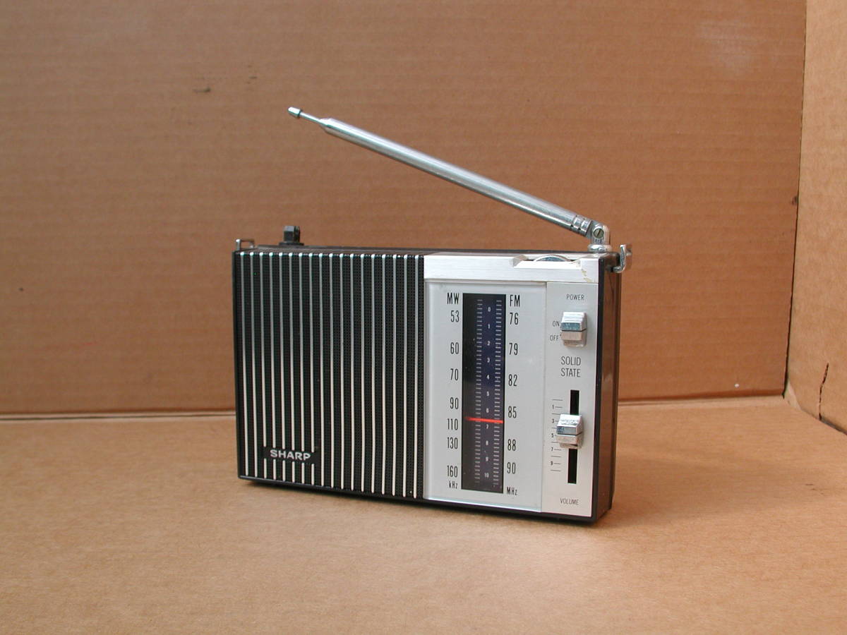 シャープラジオ FX-183J 鳴りました(アンティーク)｜売買されたオークション情報、yahooの商品情報をアーカイブ公開 - オークファン（aucfan.com）