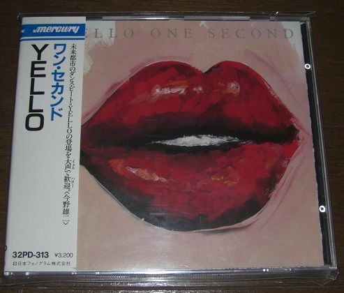 YELLO イエロー One Second ワン セカンド 西独盤CD 32PD-313 全面帯 W.Germany 消費税表記無 ロック ...