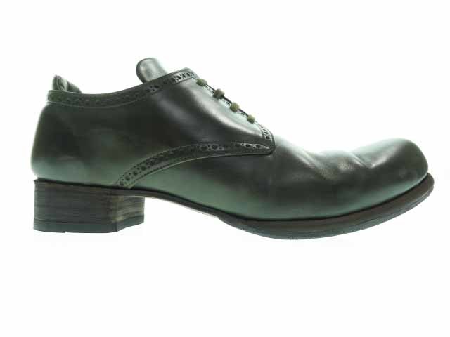 DEVOA デヴォア 17SS FW-MGS-DarkGreen Leather Shoes カーフレザー ダービーシューズ 43 ブランド古着ベクトル 210410(その他)｜売買された ...