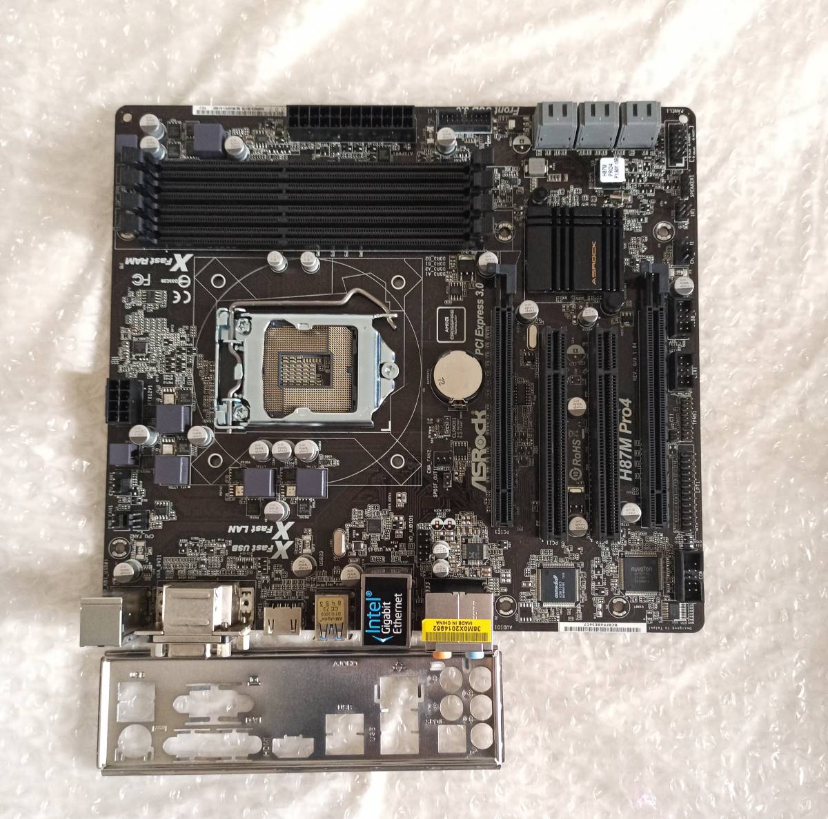 ASRock マザーボード H87M Pro4 LGA1150 MicroATX(PC/AT互換機)｜売買されたオークション情報、yahooの ...