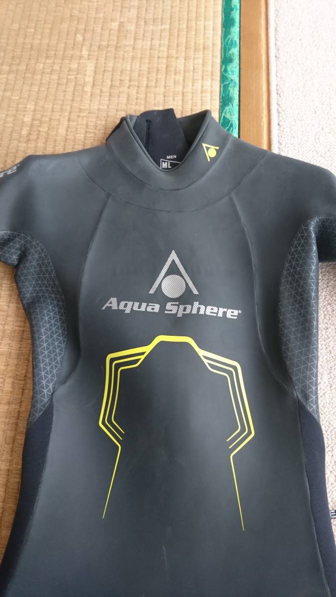 AQUA SPHERE アクアスフィア トライアスロン ウエットスーツ ML(ウエットスーツ)｜売買されたオークション情報、yahooの商品情報をアーカイブ公開 - オークファン（aucfan ...