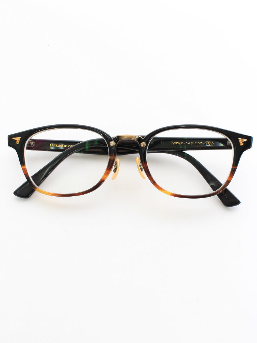 BJクラシックコレクション メガネ COM-533N セルフレーム ボストン 総柄(男女兼用)｜売買されたオークション情報、yahooの商品 ...