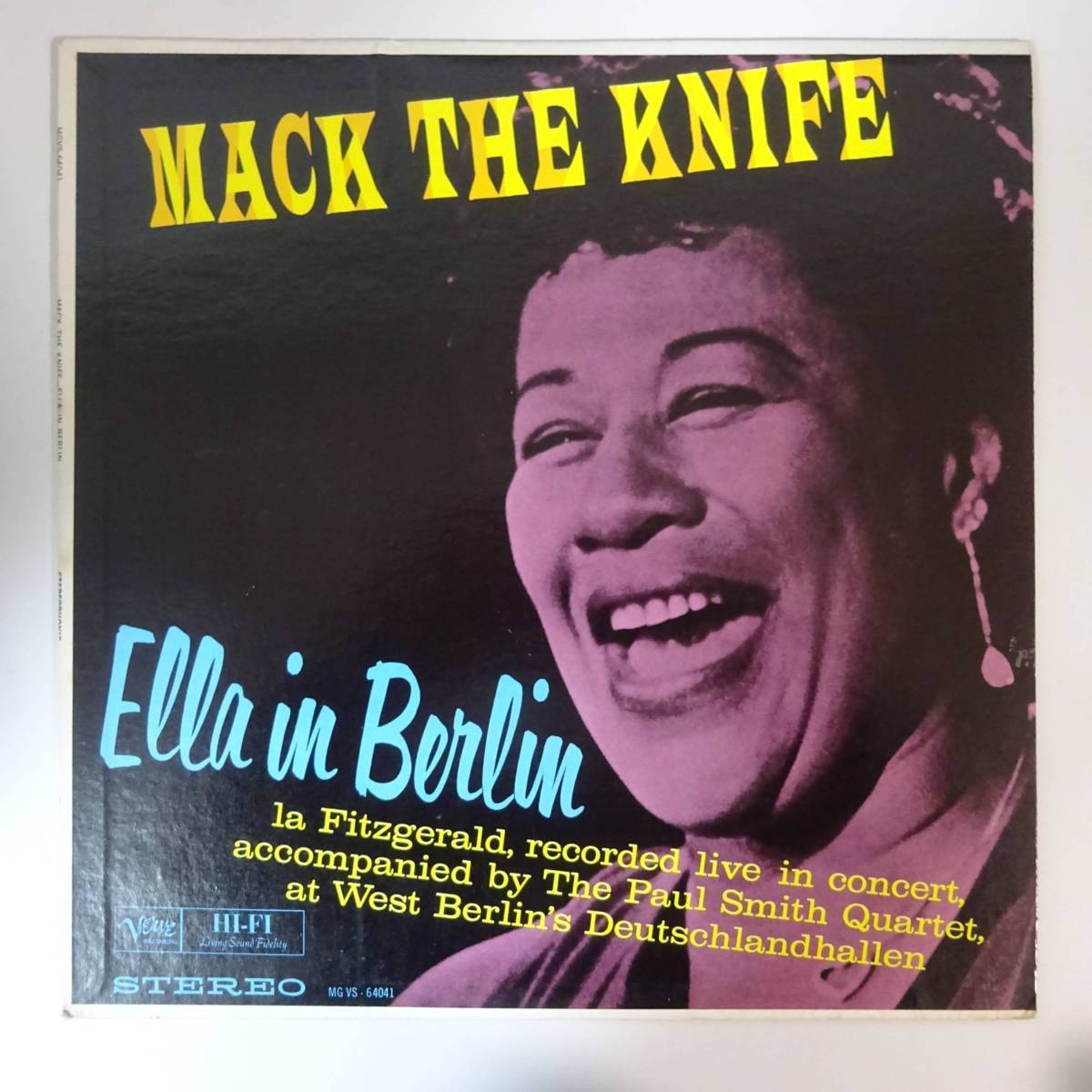 11130714; US盤/VERVE Ella Fitzgerald / Mack The Knife - Ella In Berlin(ジャズ一般)｜売買されたオークション情報、yahoo ...