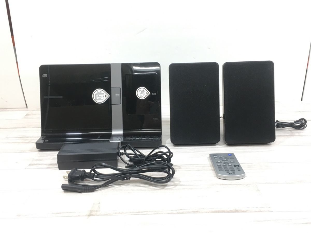 JVC UX-VJ5-B iPad iPod マイクロコンポーネントシステム ブラック Z7297(システムコンポ)｜売買されたオークション ...