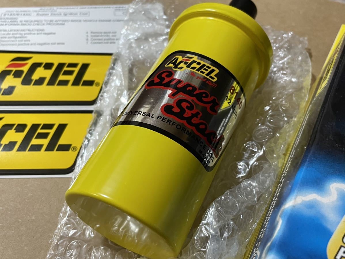 送料520円 ACCEL アクセル イグニッションコイル No 8140 サニトラ AE86 MSD ハコスカ GX71 L型 ソレックス ケンメリ(エンジン、過給器、冷却装置)｜売買された ...