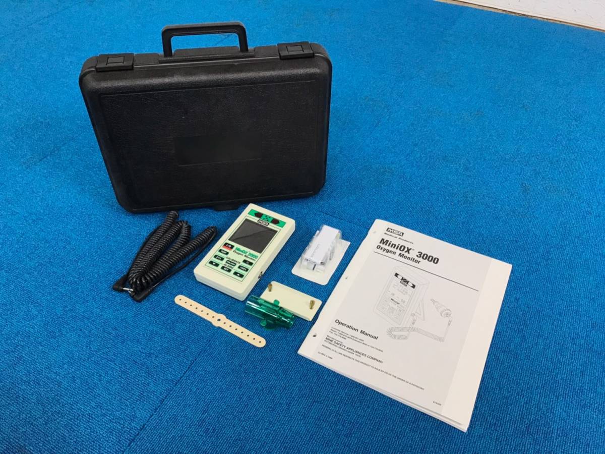 MSA 酸素モニター MiniOX 3000 100 RE7KK-2(その他)｜売買されたオークション情報、yahooの商品情報をアーカイブ ...