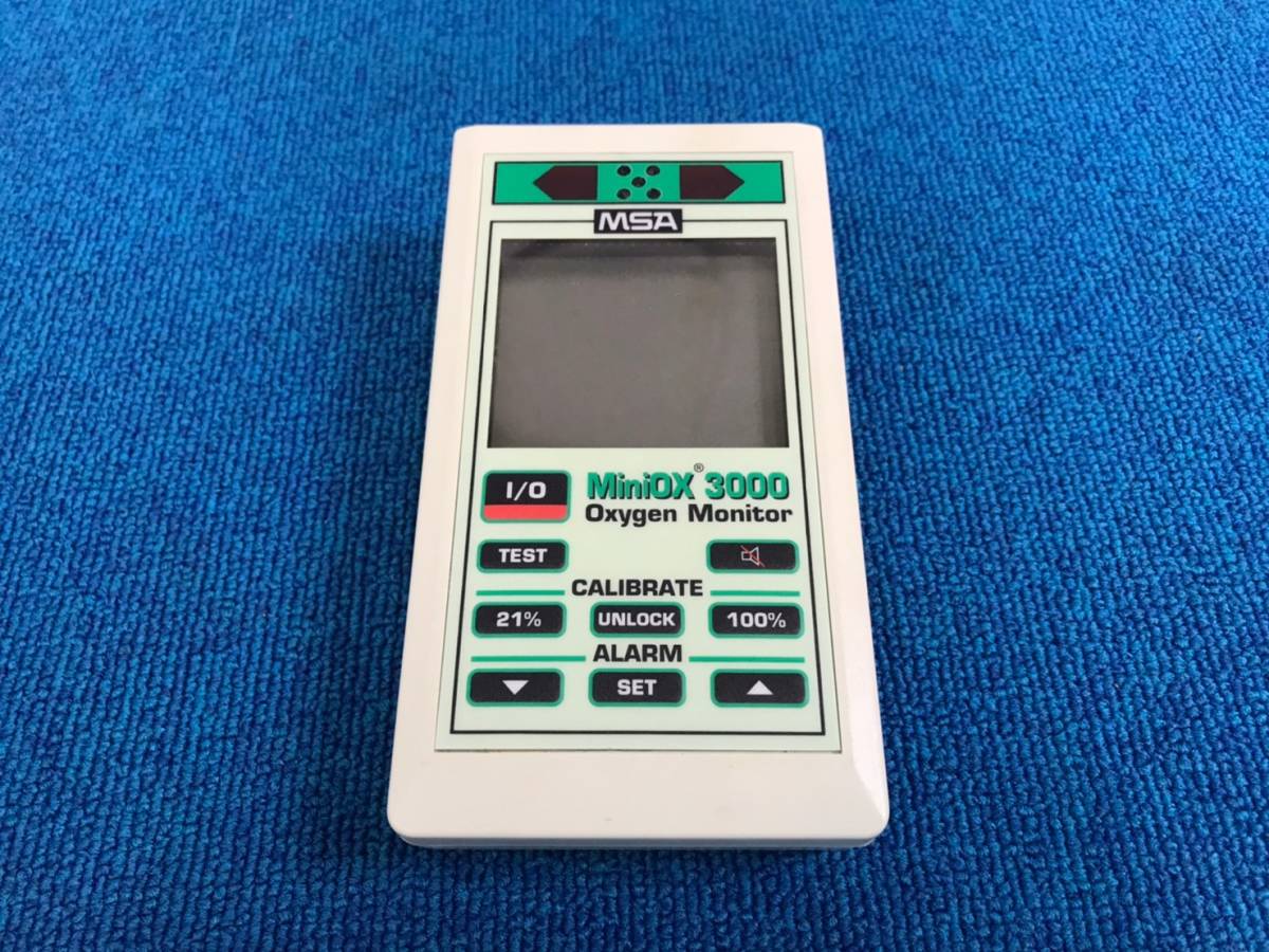 MSA 酸素モニター MiniOX 3000 100 RE7KK-2(その他)｜売買されたオークション情報、yahooの商品情報をアーカイブ ...