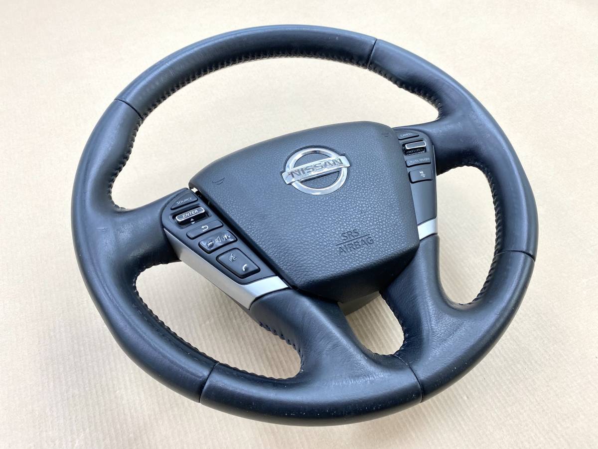 S210518-0121 E52 エルグランド ハイウェイスター プレミアム PE52 純正 ステアリング ホイール ハンドル 10 TE52 PNE52(テールライト)｜売買された ...