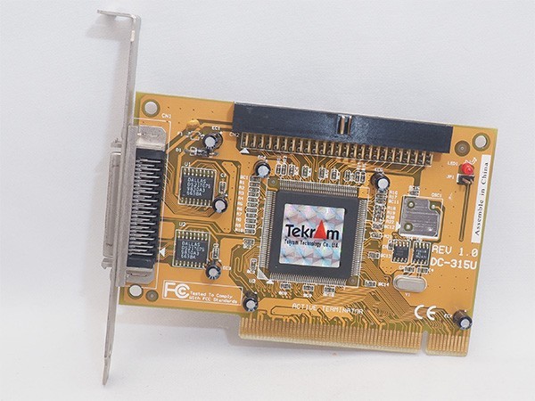 TEKRAM DC-315U SCSIカード PCI Ultra SCSI Host Adapter 管12995(PC/AT互換機用)｜売買されたオークション情報、yahooの商品情報を ...