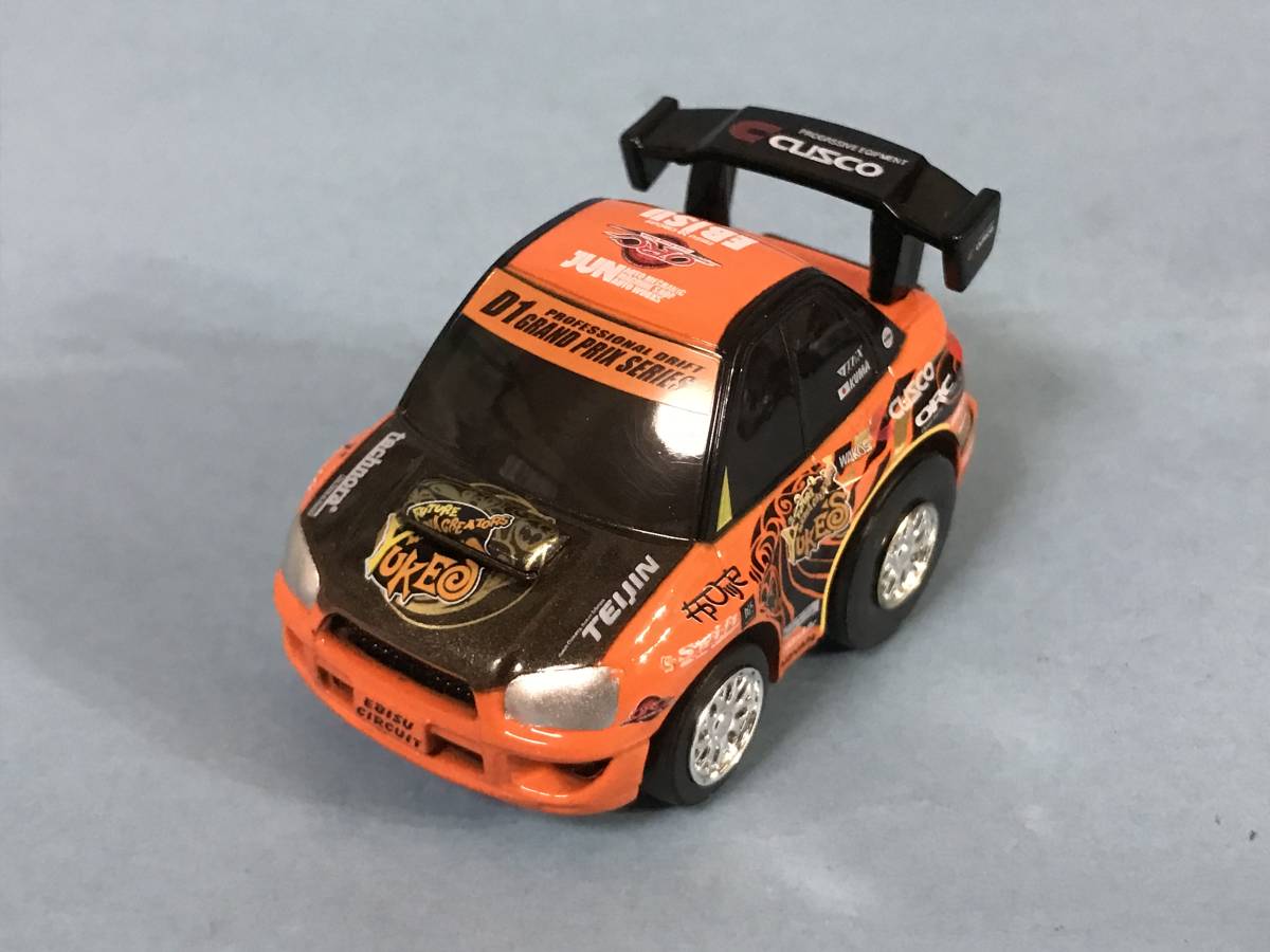 チョロQ SUBARU スバル IMPREZA インプレッサ D1 GRAND PRIX YUKE'S CUSCO with ADVAN IMPLEZZA EBISU 送料200円(乗用車 ...