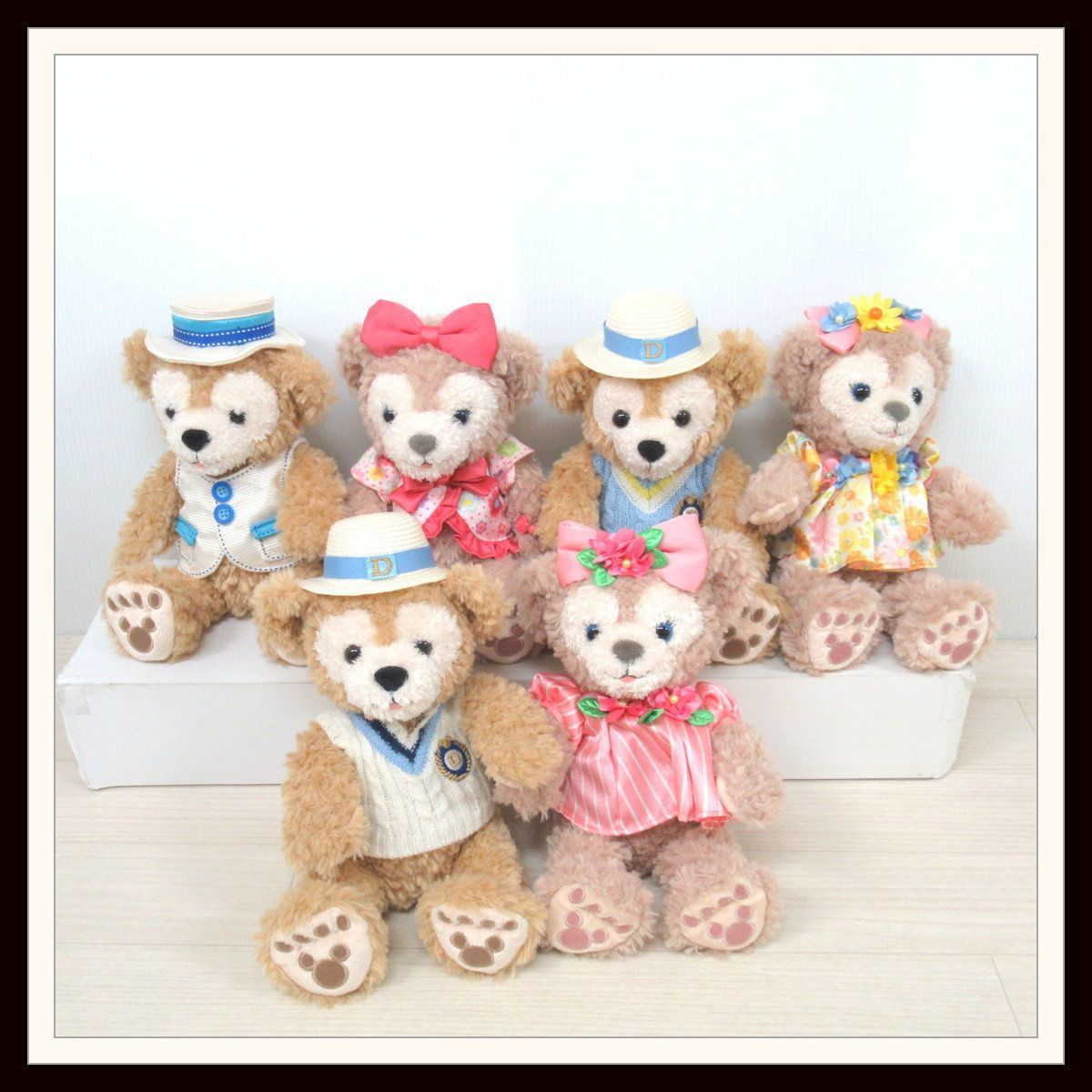 ダッフィー シェリーメイ スプリングヴォヤッジ 2012 2013 2014 M1 S3(ダッフィー)｜売買されたオークション情報、yahooの商品情報をアーカイブ公開 - オークファン ...