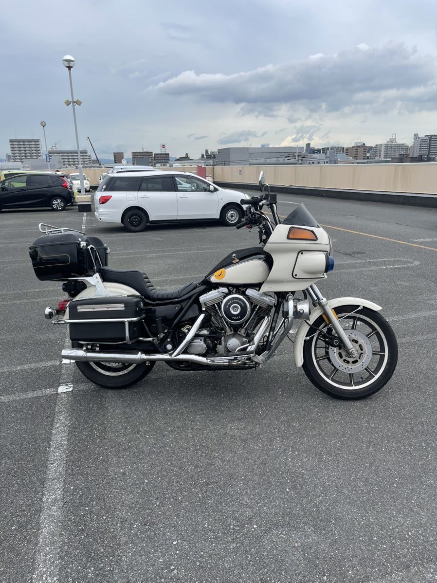 1989 Harley Davidson FXRP ポリススペシャル エボリューション ハーレー ショベル ポリス FXR FXRT クラブ ...
