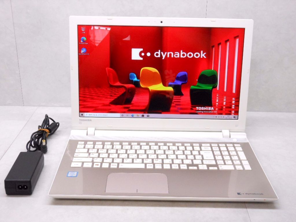 第6世代 東芝.高解像度 dynabook EX/56AG Core i3 2.30GHz/4GB/1TB/Sマルチ/無線/Bluetooth/カメラ/Office/Windows 10 ...