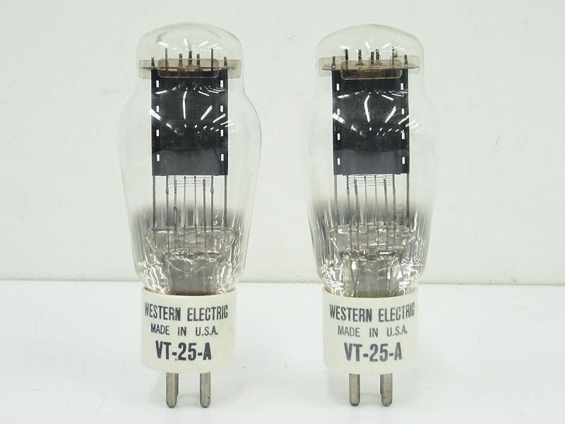 Western Electric VT-25A 真空管2本 VT25A ウエスタンエレクトリック 008953119Jm(真空管)｜売買された ...