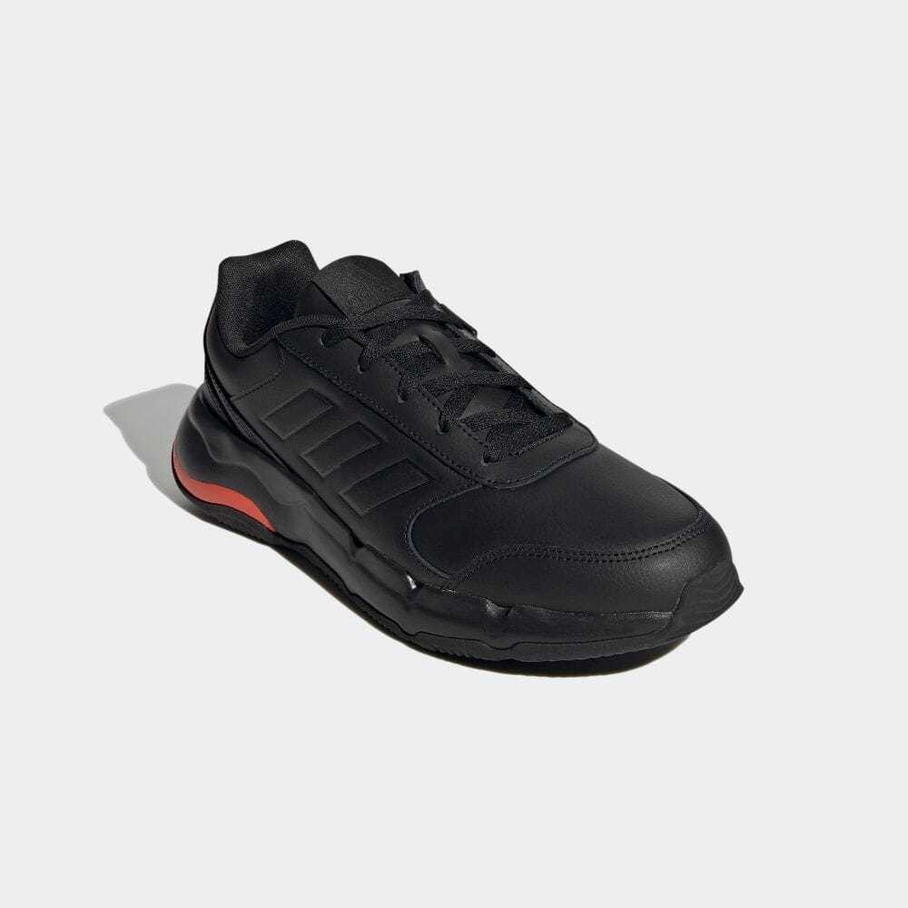 adidas アディダス ETERA TOWNWALKER U ウォーキングシューズ FY3514 コアブラック/セミソーラーレッド 27 ...