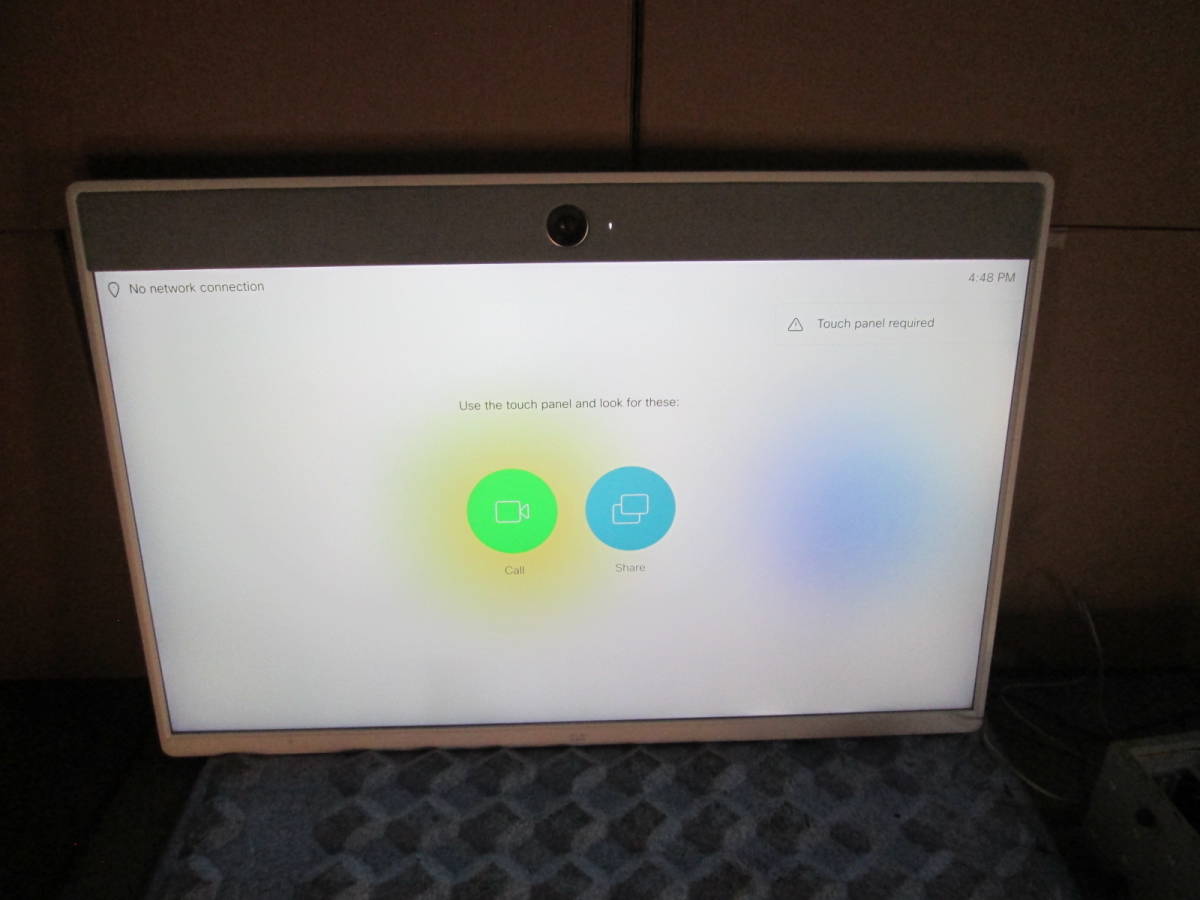 2020年製Cisco/シスコ Webex Room 55 CS-R55-UNI2-K9 V01 55インチ4Kディスプレイ Model ...