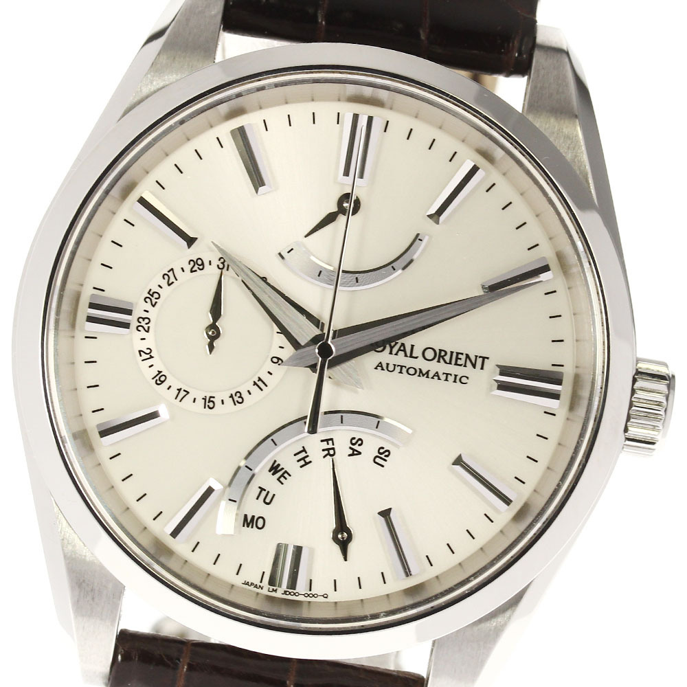 箱 保証書付き ORIENT オリエント ロイヤルオリエント レトログラード WE0021JD 自動巻き メンズ(その他)｜売買された ...