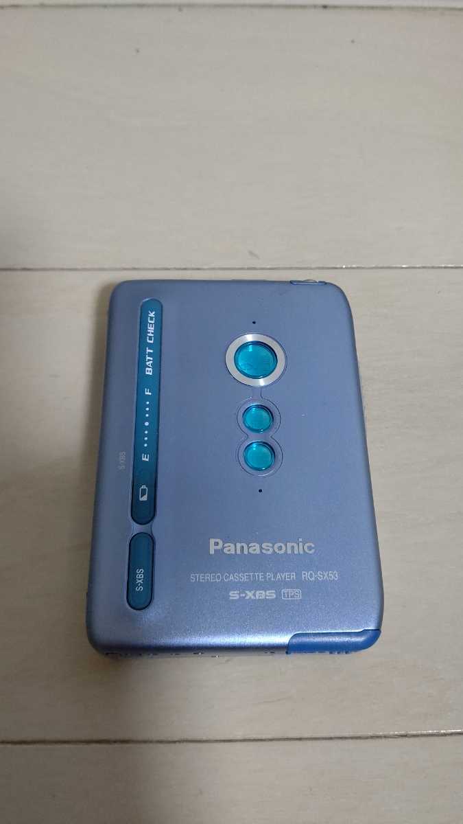 Panasonic パナソニック カセットプレーヤー RQ-SX53 ジャンク 送料198円より(再生専用)｜売買されたオークション情報 ...