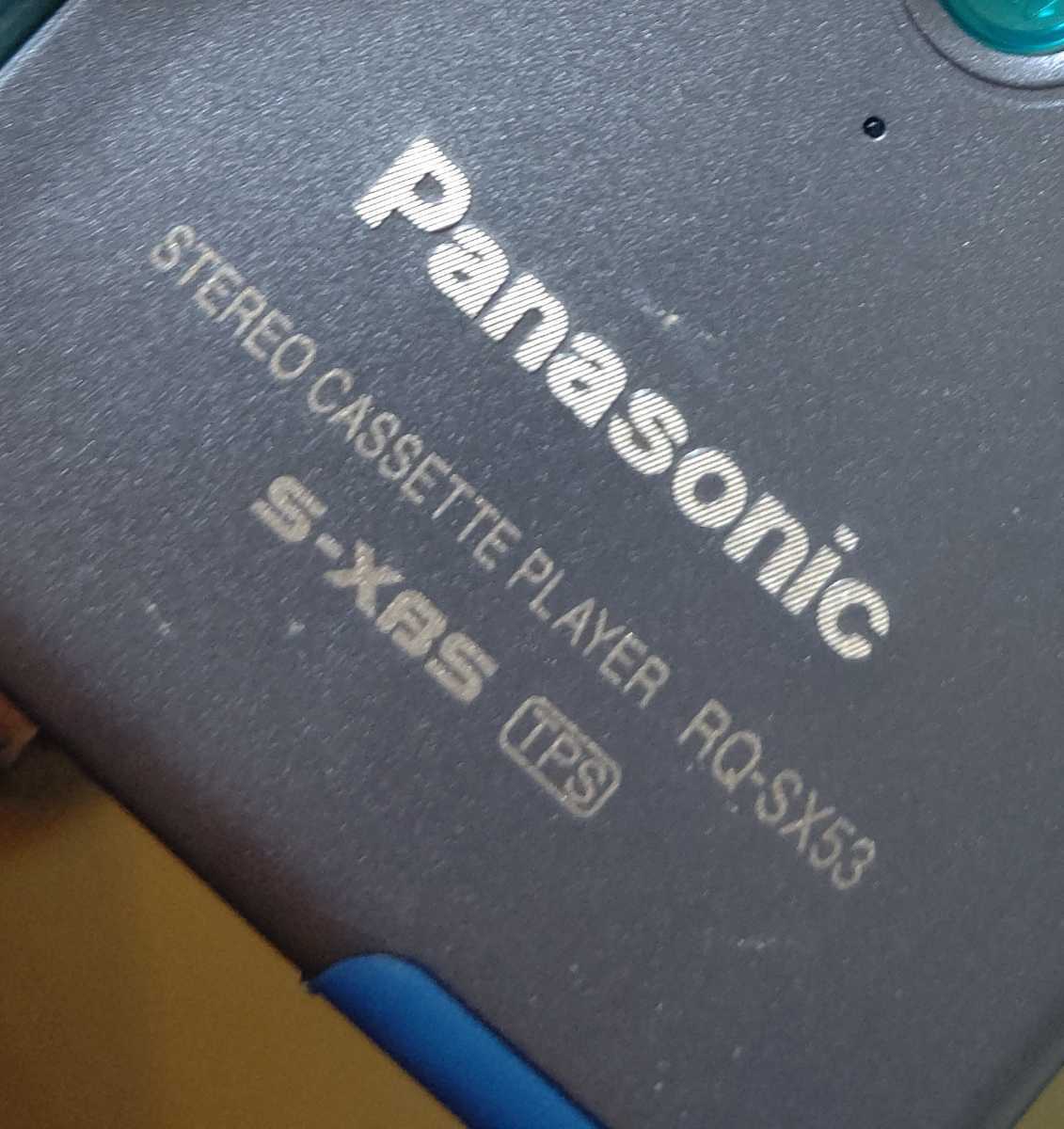 Panasonic パナソニック カセットプレーヤー RQ-SX53 ジャンク 送料198円より(再生専用)｜売買されたオークション情報 ...