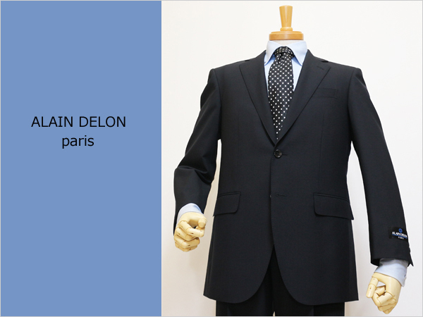 1円開始 男性 メンズ アランドロン 濃紺ネイビー無地 ナチュラル ストレッチ 2つボタン ビジネススーツ AB7(XLサイズ以上)｜売買されたオークション情報、yahooの商品情報を ...