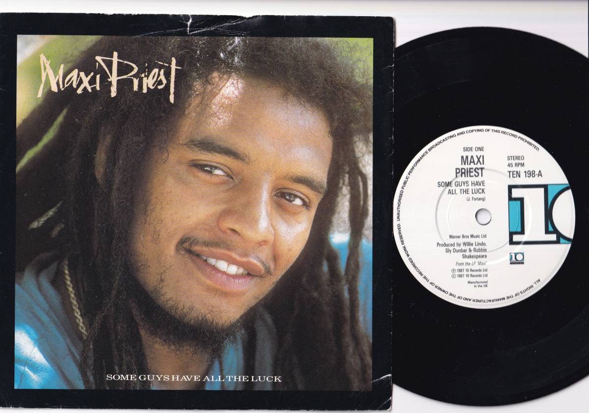 UKorg7”s MAXI PRIEST SOME GUYS HAVE ALL THE LUCK(レゲエ)｜売買されたオークション情報 ...
