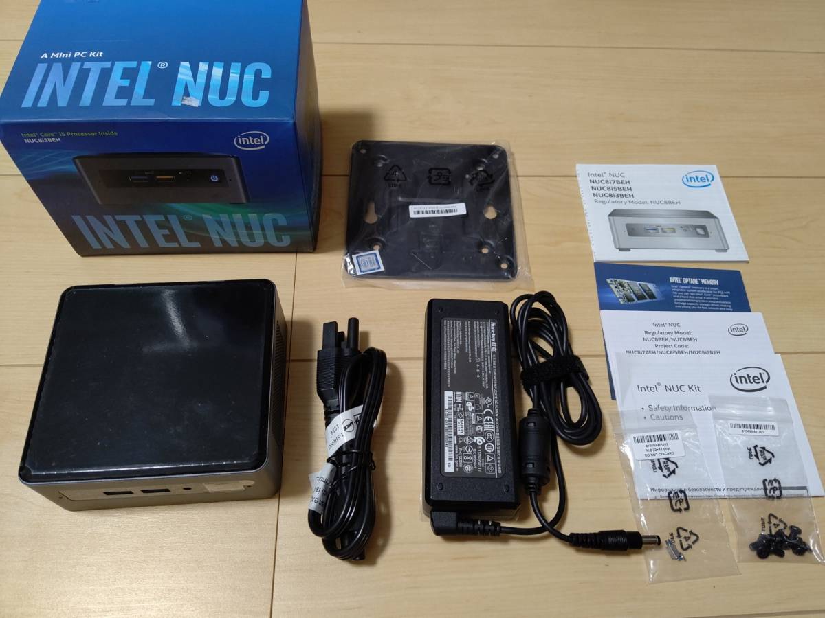 インテル Intel NUC BOXNUC8i5BEH NUC8BEH 第8世代Core i5-8259U 小型ベアボーンPCキット ...